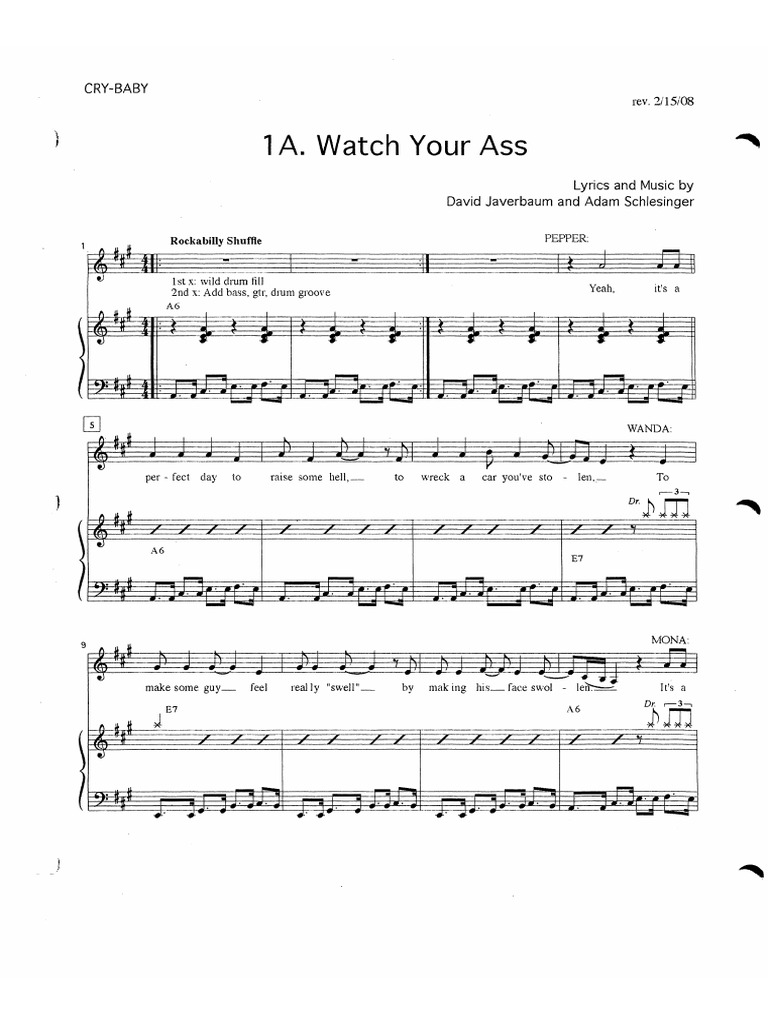 Watch Your Ass | PDF