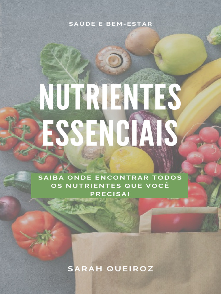 Nutrientes Essenciais | PDF | Nutrientes | Vitamina