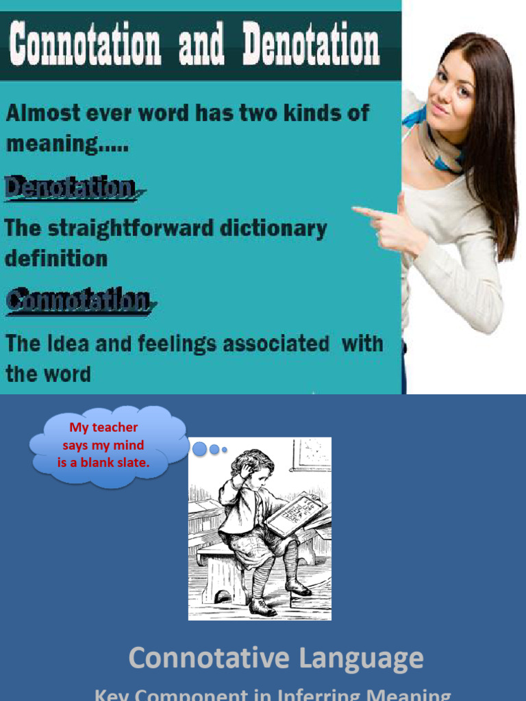 Denotation & Connotation To Whatsup | PDF | Connotation | Linguistics