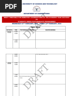 NCE Assessment 2023 Timetable | PDF