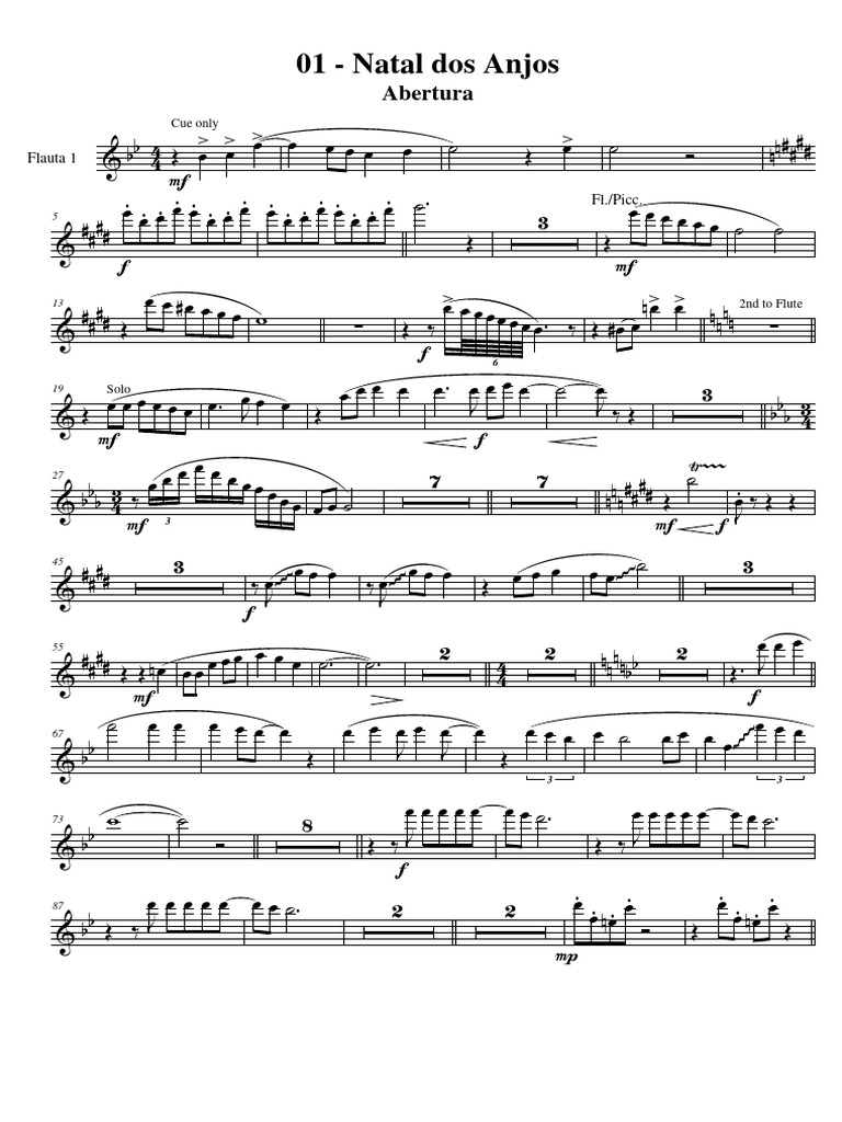 Flauta 1 | PDF
