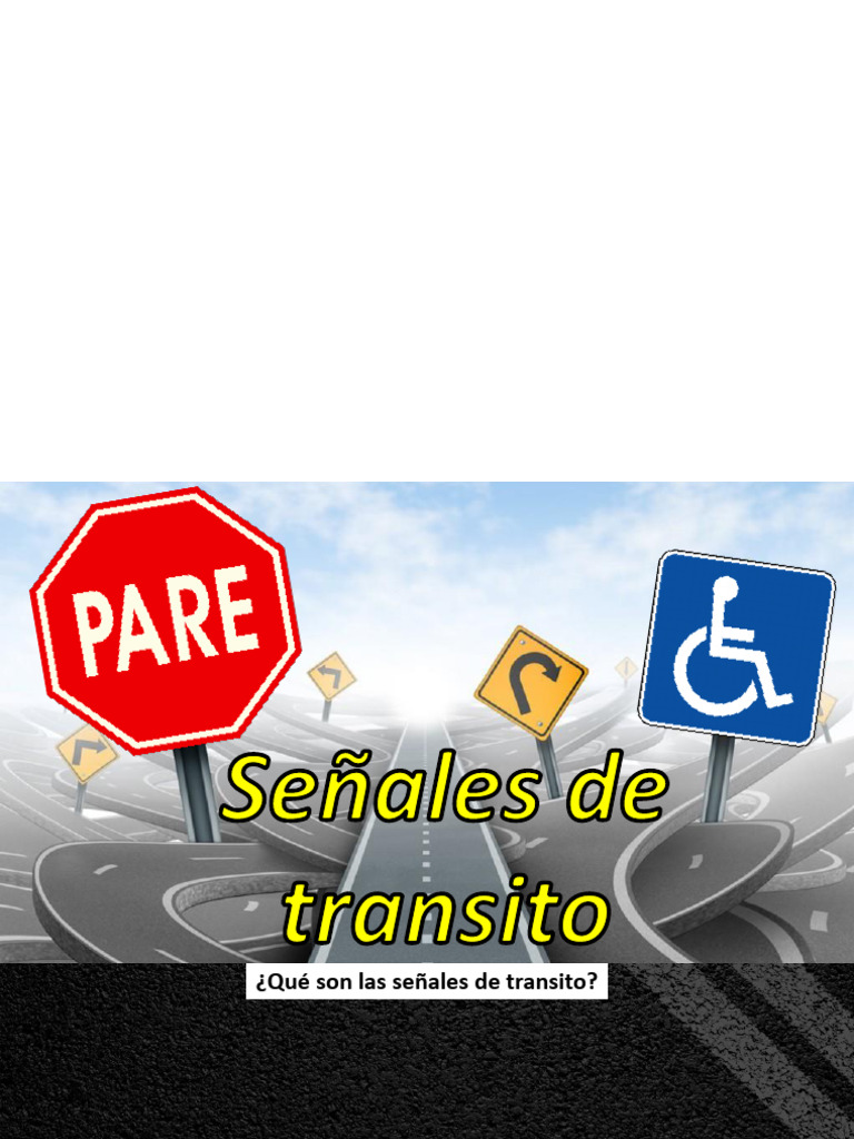PDF Señales de Transito | PDF | Semáforo | Calle