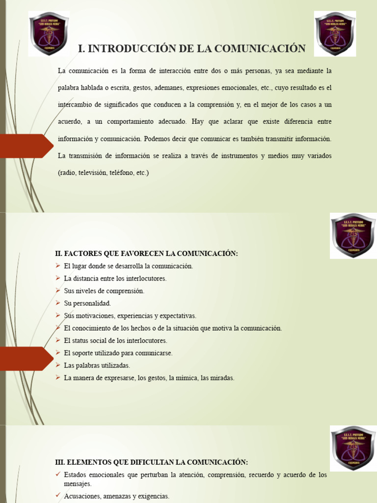 Introduc. de La Comunic. | PDF | Comunicación | Comunicación humana