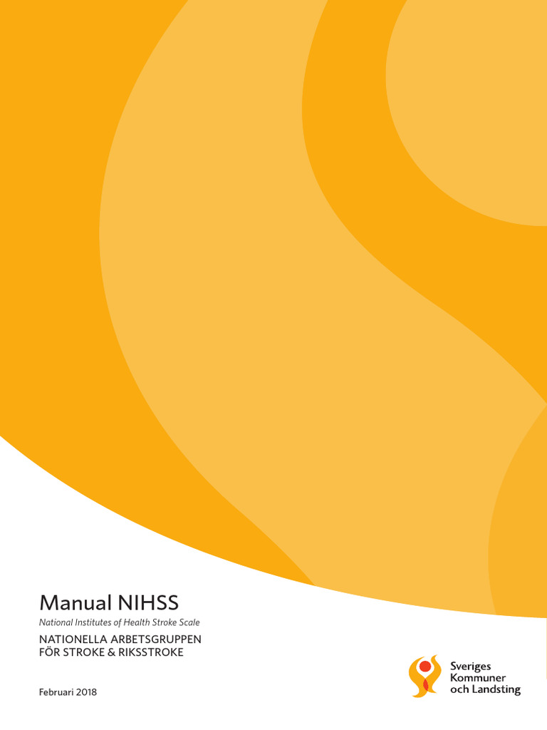 SKL NIHSS-manual A4 Webb För-Utskrift-Final-2 | PDF