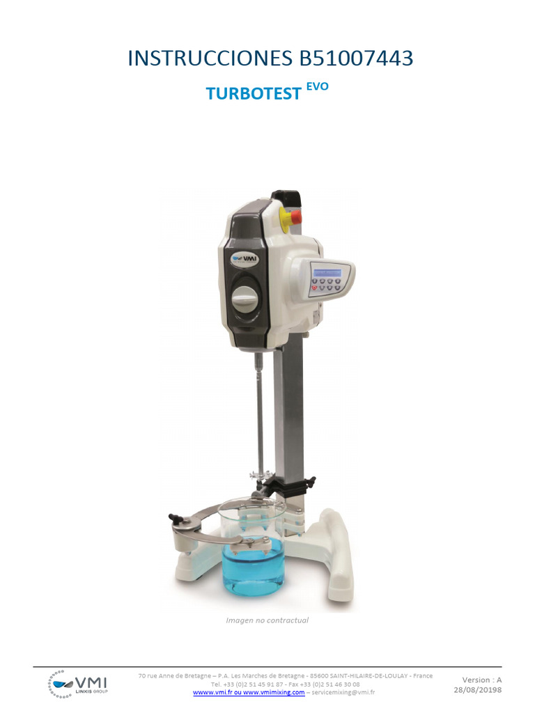 Manual Turbotest Evo Español | PDF | Ingenieria Eléctrica | Mecanica ...