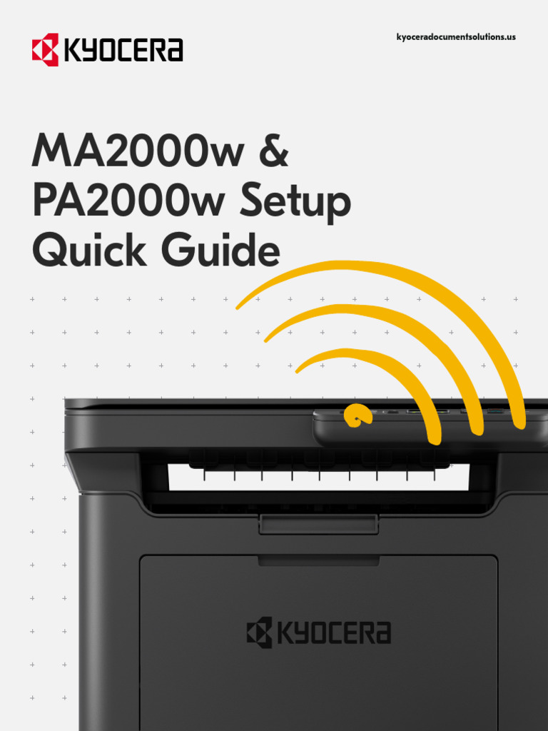 KDA MA2000w PA2000w SetupQuickGuide 1108 | PDF | Computer Network | Router (Computing)