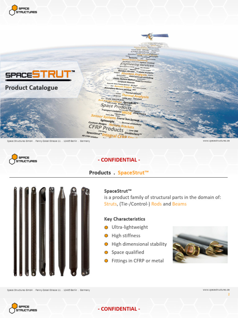 Satsearch Datasheet 6mt6xa Space-Strut Space-Structures | PDF | Epoxy ...