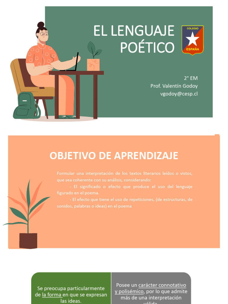 El Lenguaje Poético | PDF | Poesía | Connotación