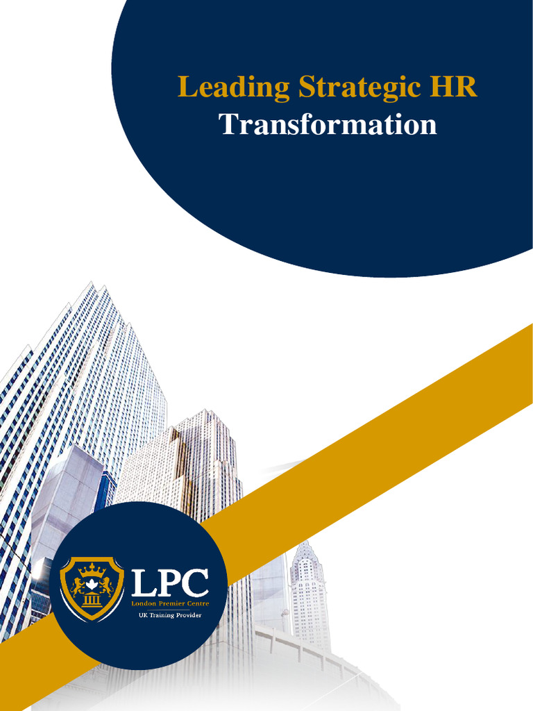 HR Transformation at Försäkringskassan | PDF | Human Resource ...