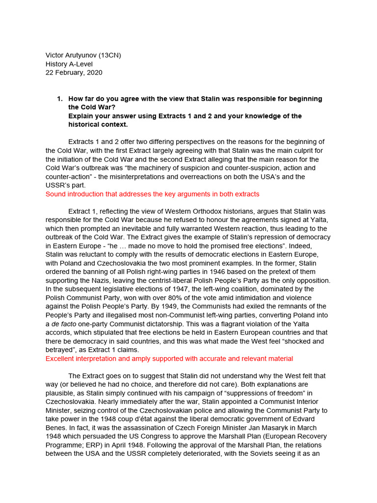 STALIN TO BLAME | PDF