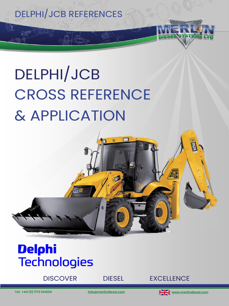 JCB Cross Reference and Application List | PDF | Vehicle Parts ...