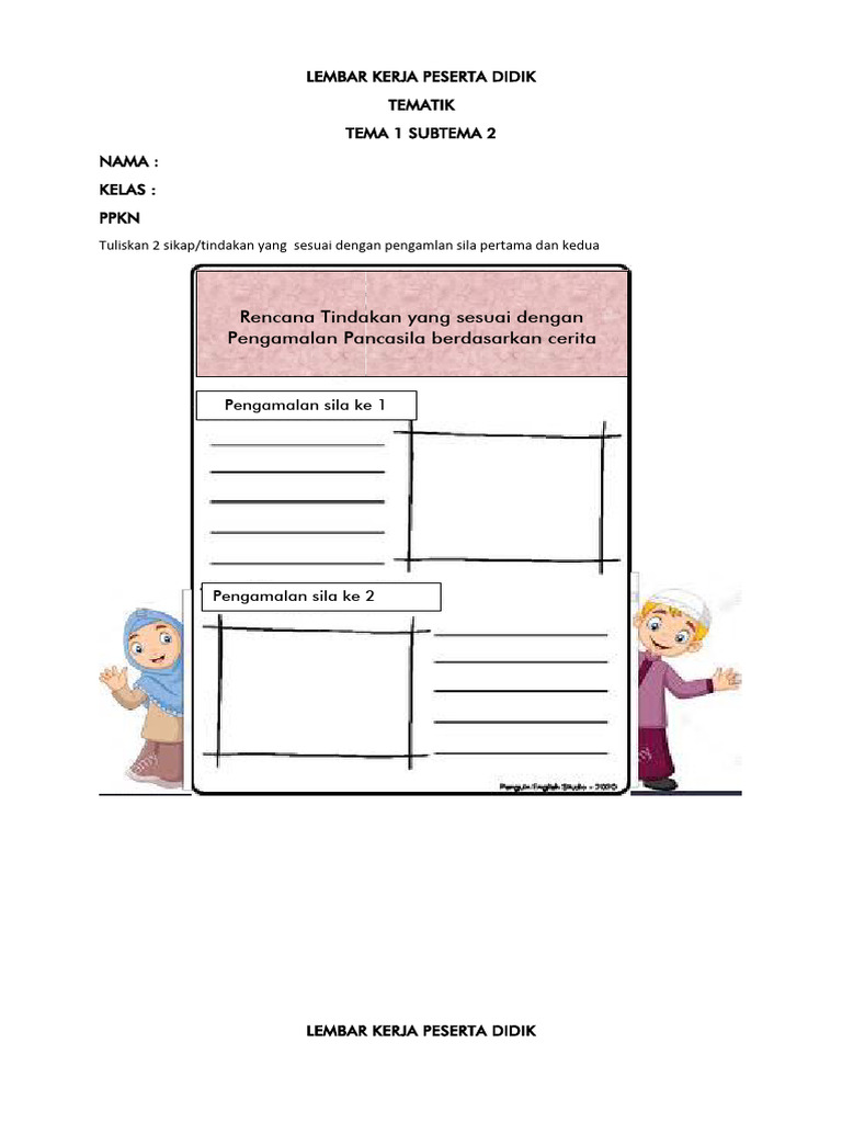 Laksmina Yussi - LKPD RPP 2 Web | PDF