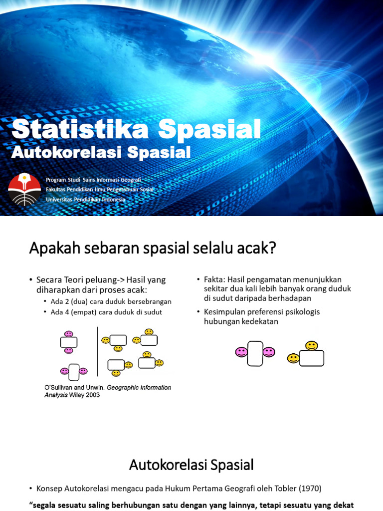 Autokorelasi Spasial | PDF