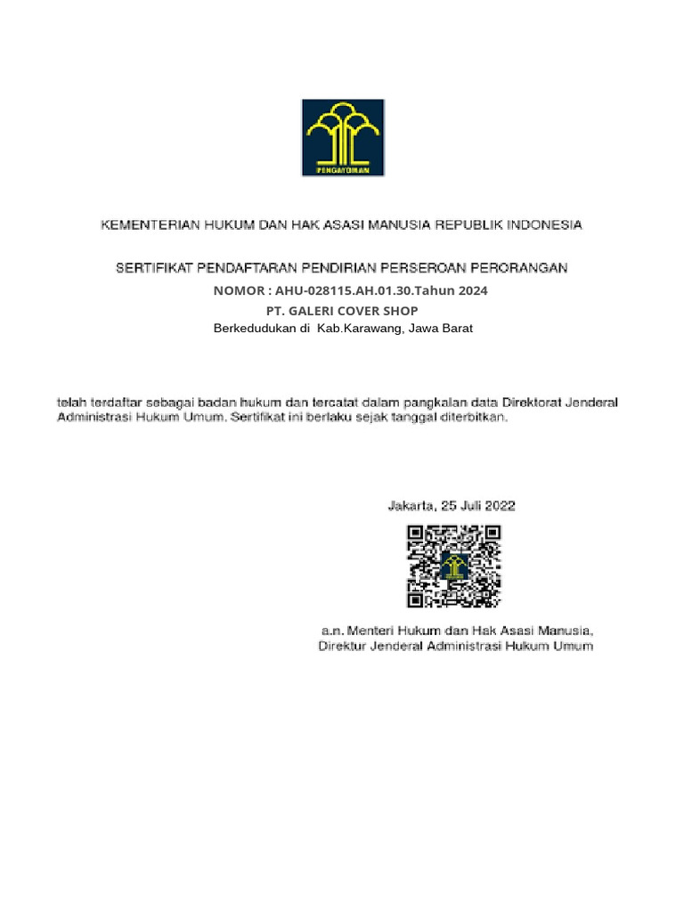 PT. Galeri Cover Shop - 20240118 - 231313 - 0000 | PDF