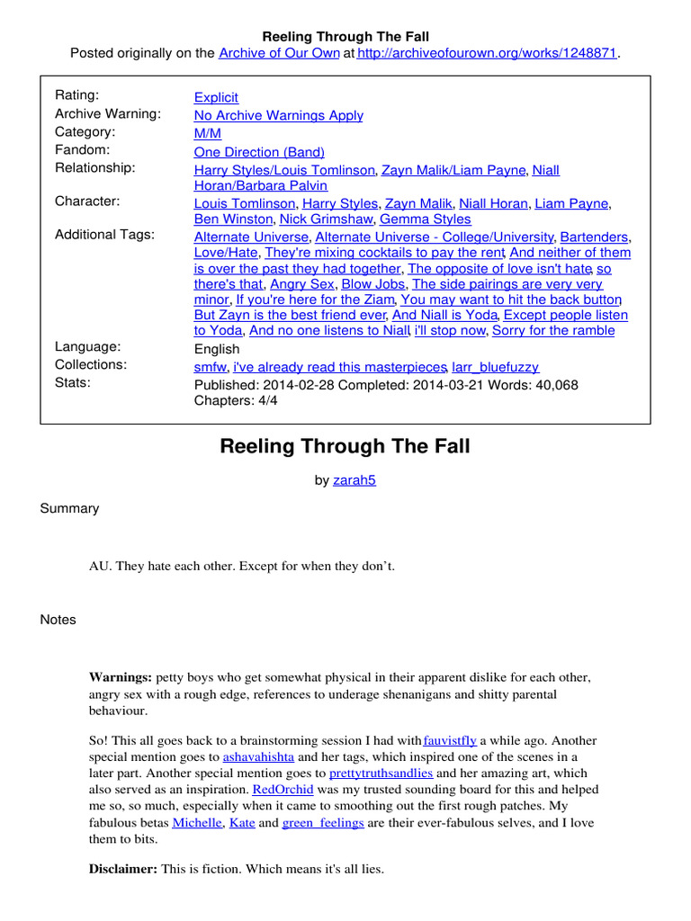 Reeling Through The Fall | PDF