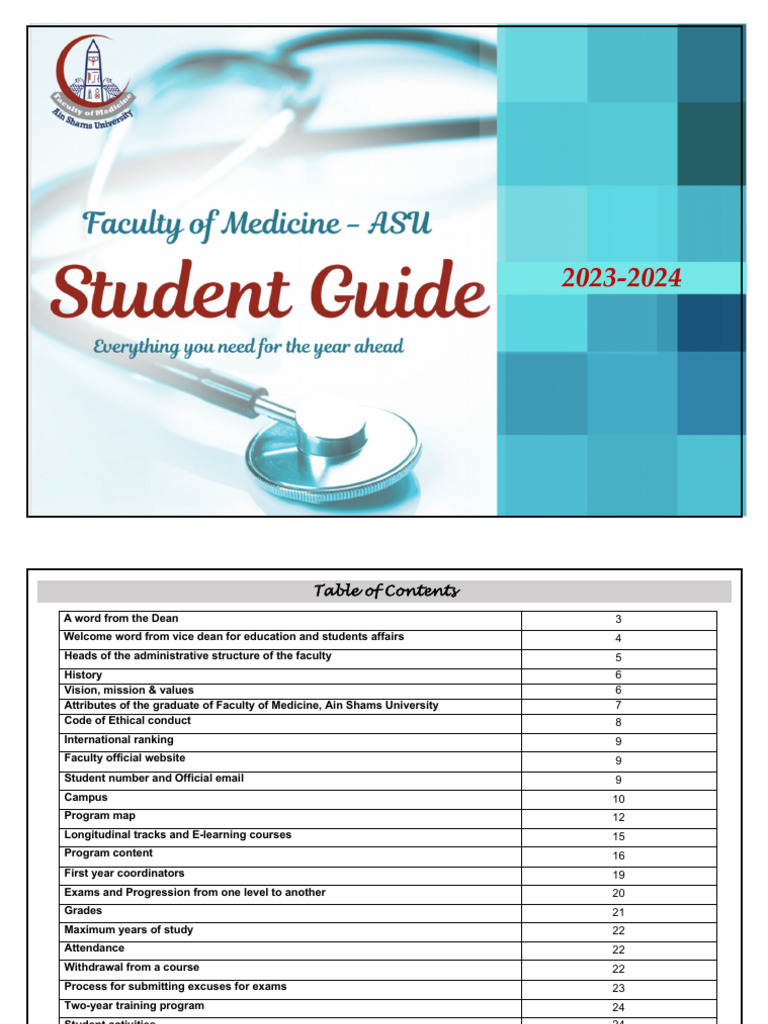 Student Guide 2023-2024 New Bylaws 2023 | PDF | Medicine | Medical School