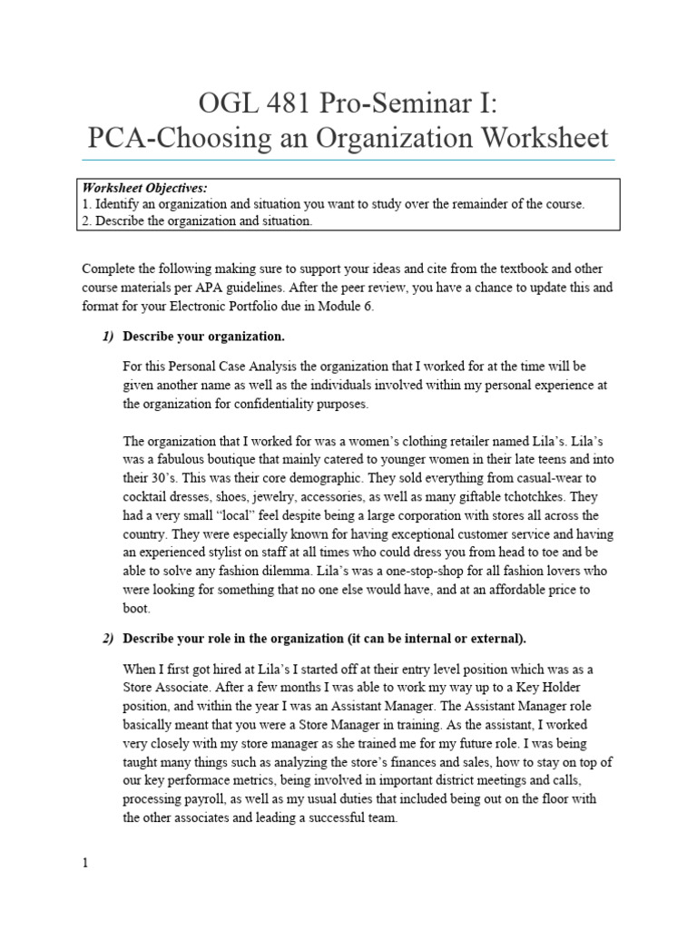 Pca Module 1 | PDF
