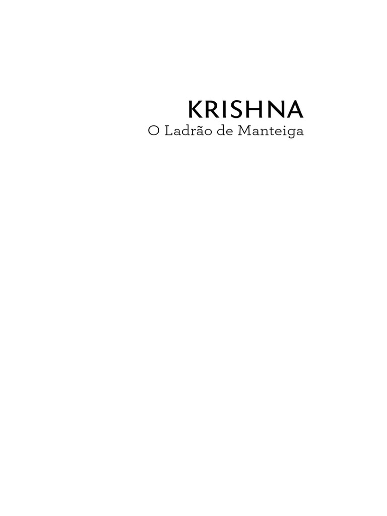 Krishna OLDM | PDF | Krishna | Hinduísmo