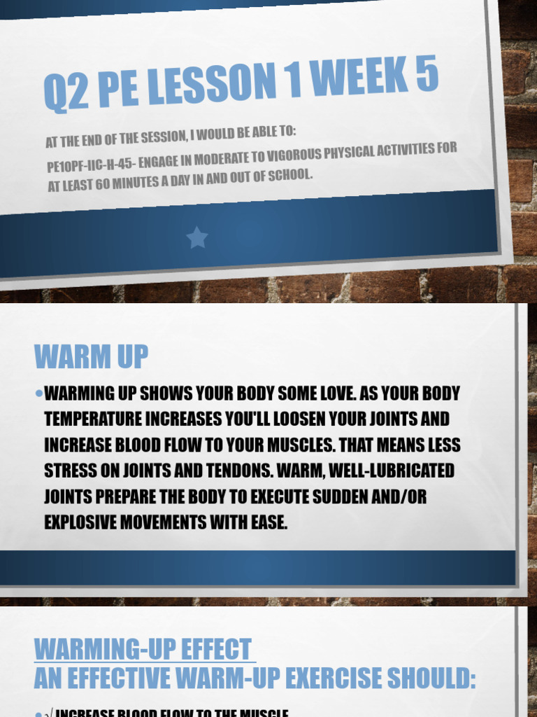 q2 Pe Lesson 1 Week 5 | PDF