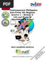 CPAR Q1 - M2 Grade 11 HUMSS | PDF | Beauty | Contemporary Art