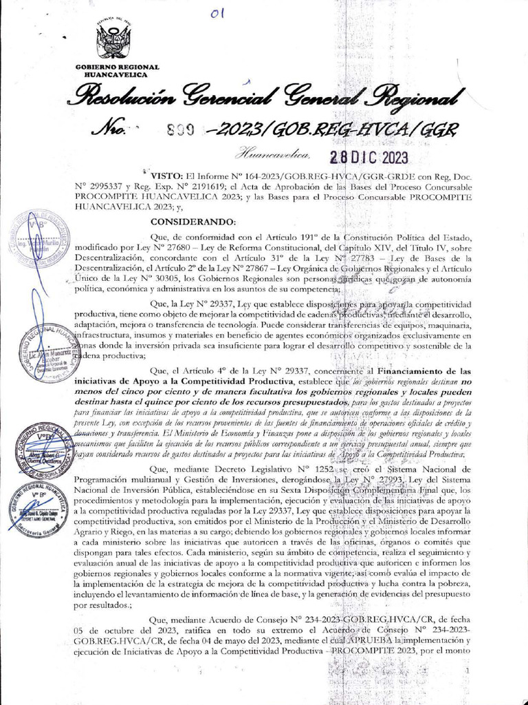 RGGR 899 2023 | PDF | Economias