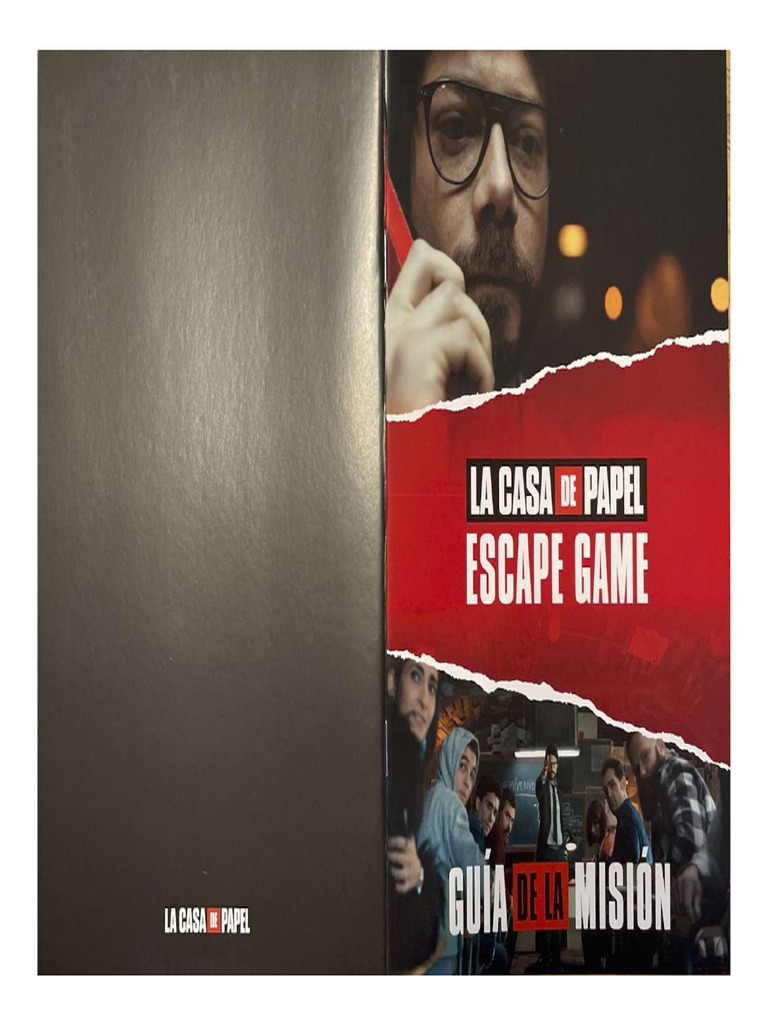 Instrucciones La Casa de Papel Escape Game | PDF