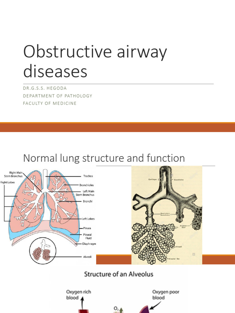 Obstructive Airway Diseases | PDF | Chronic Obstructive Pulmonary ...