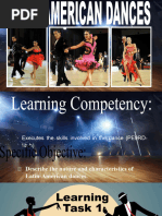 Dance Step Patterns & Timing Guide | PDF | Dances | Social Dance