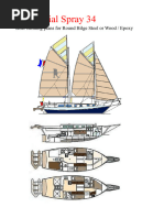 Caravel Ship Model Template Guide | PDF