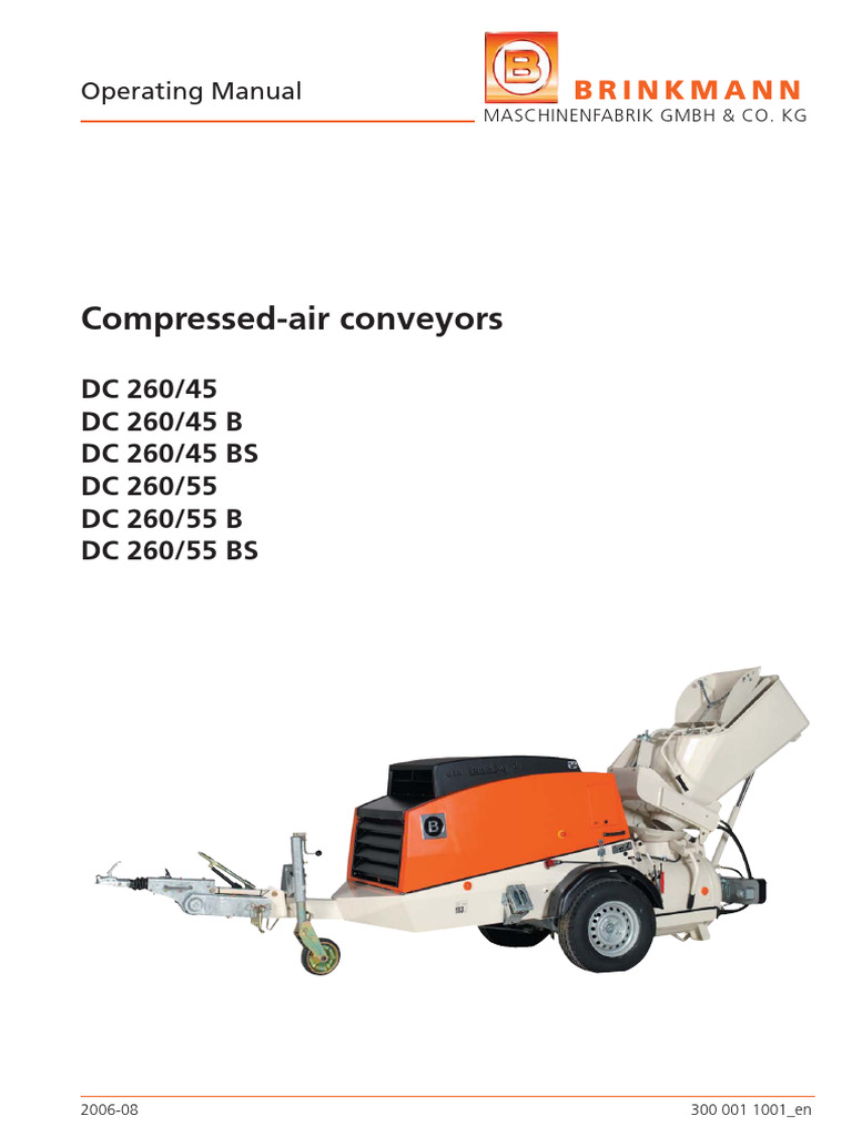 DC260-45-55 Ba en 2006-08 | PDF | Legal Liability | Occupational Safety ...