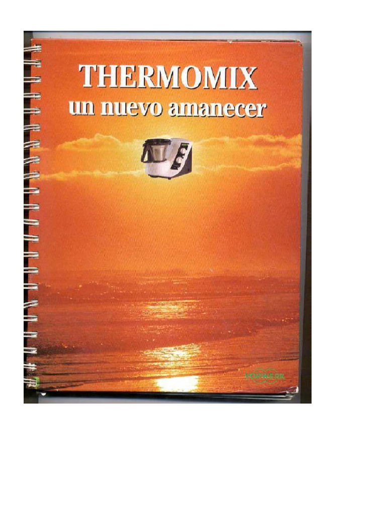 01 Libro Thermomix Nuevo Amanecer TM 21 | PDF