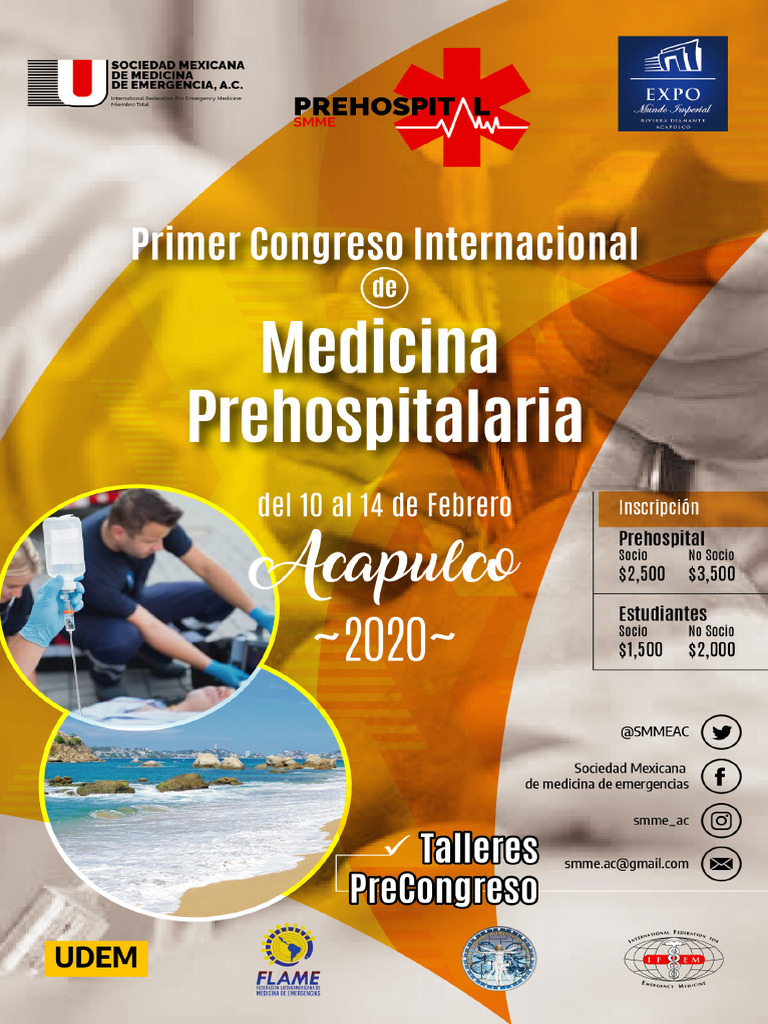 Congreso Internacional Medicina Prehospitalaria | PDF | Emergencias Médicas | Seguridad Pública
