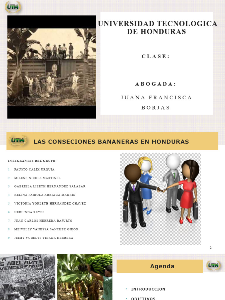 Concesiones Bananeras en Honduras: Historia y Impacto | PDF | Honduras ...