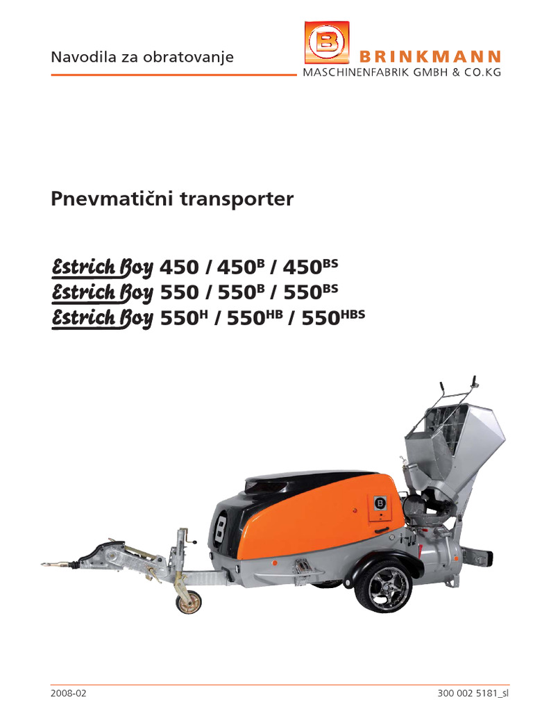 Eb450-550 Ba SL 2002-08 | PDF