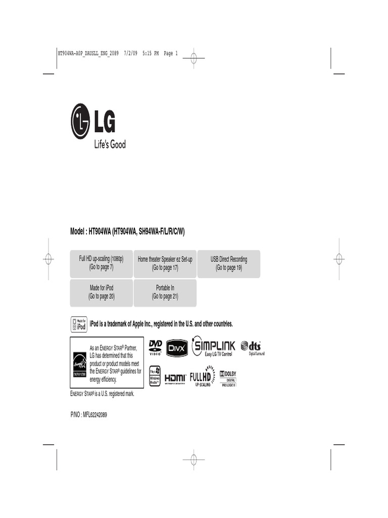 Manual | PDF | Hdmi | Display Resolution