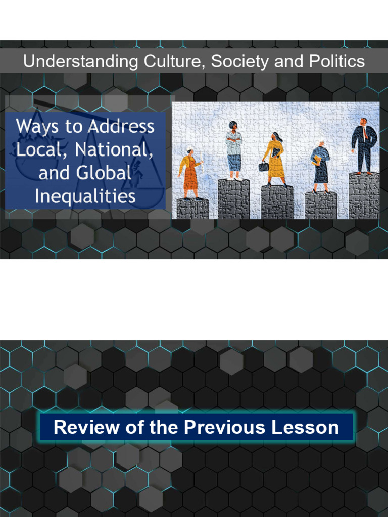 Address Inequalities | PDF | Social Inequality | Discrimination & Race ...