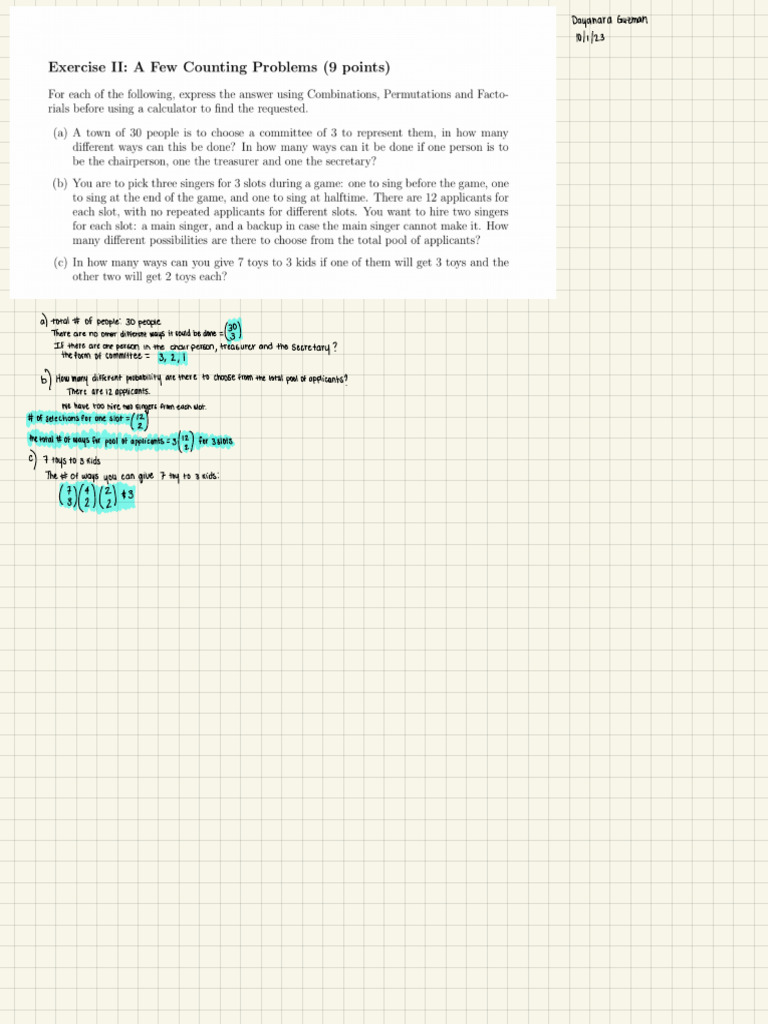 Stats Hw 3 | PDF | Probability | Probability And Statistics