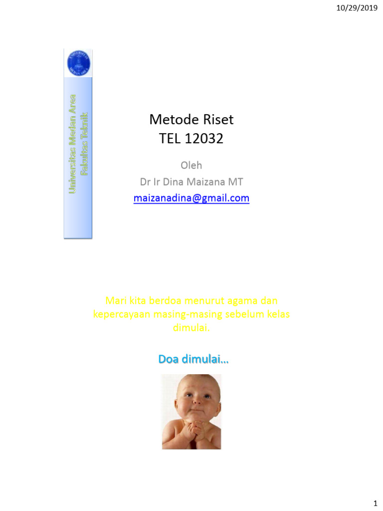 Metode-Riset 1 | PDF | Karier & Perkembangan