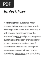 Biofertilizer Presentation | PDF