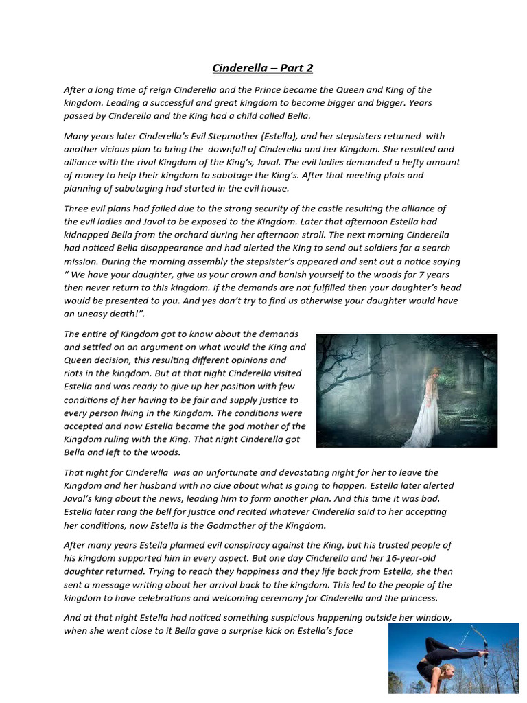 Cinderella Part 2 Pdf Cinderella