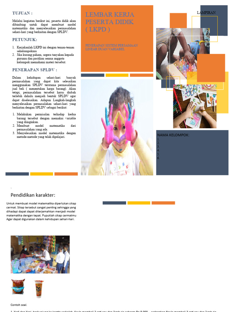 Penerapan SPLDV dalam Kehidupan | PDF