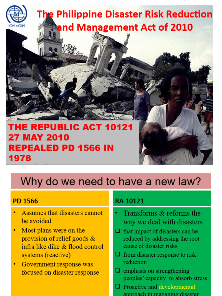 DRRM Concepts Principles and Trends RA 10121 | PDF | Disaster Risk ...