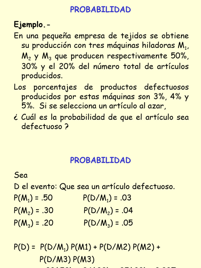 Probabilidad Condicional y Teorema de Bayes | Descargar gratis PDF | Probabilidad ...