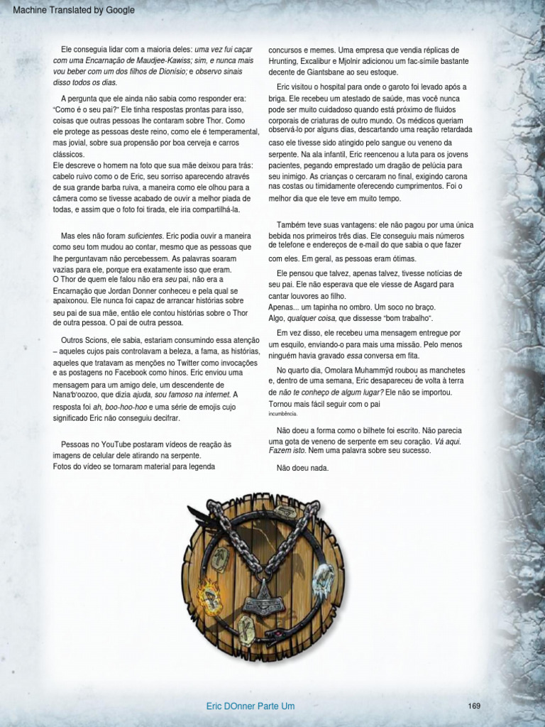 Eric Donner: A Jornada de um Scion | PDF | Loki | Mitologia grega