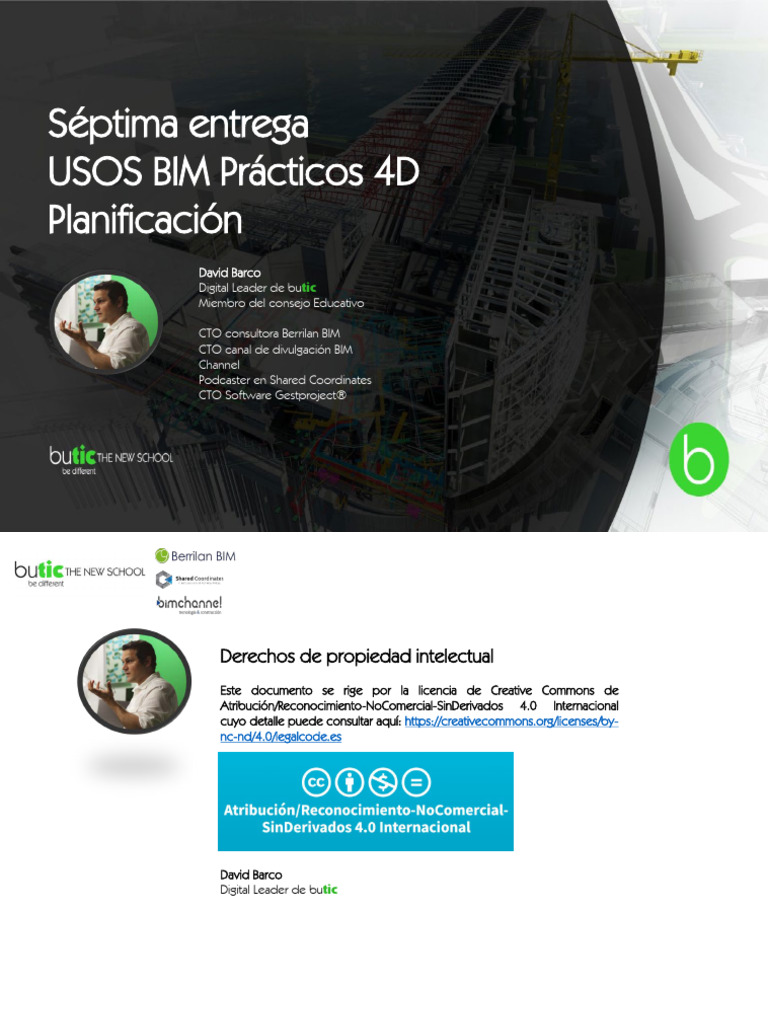 USOS BIM 4D Planificación | PDF