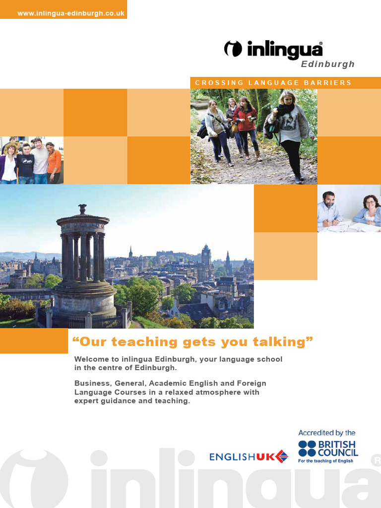 Inlingua Edinburgh General English Brochure | Download Free PDF ...