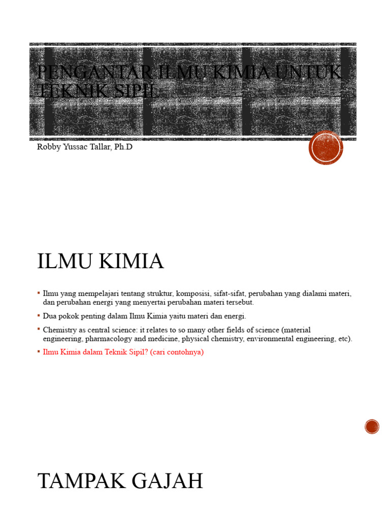 Kimia untuk Teknik Sipil | PDF