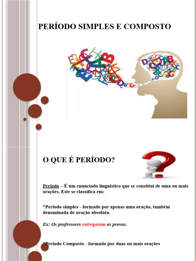 Periodo Simples e Composto | PDF
