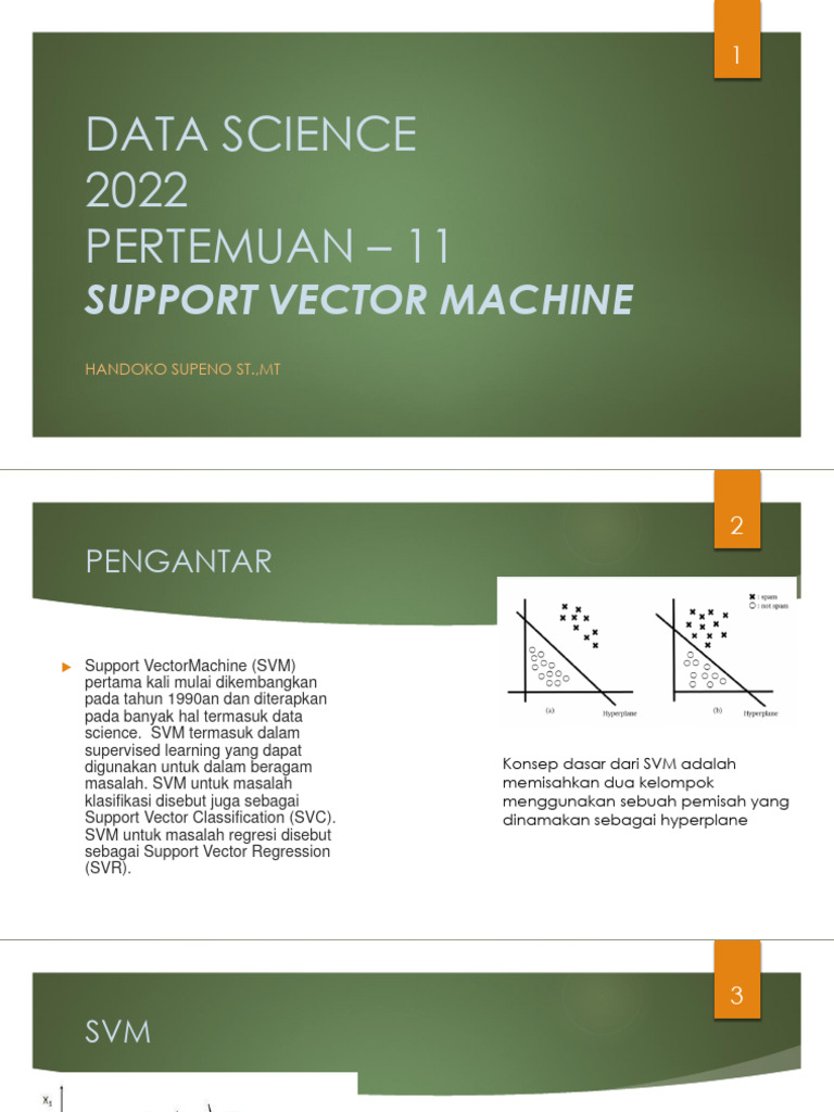 Data Science 2022 Pertemuan 11 | PDF