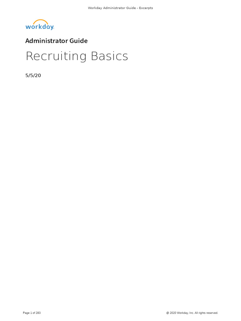 Recruiting Basics | PDF | Recruitment | Background Check